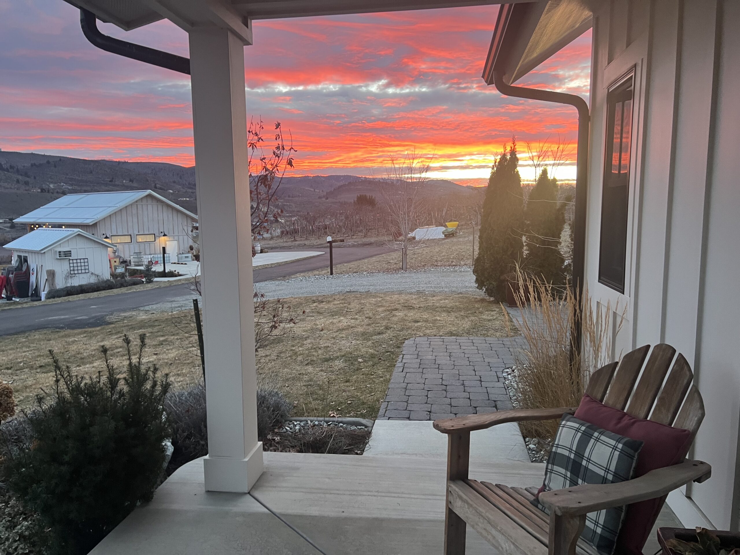 What does waking up on the farm this time of year look like?